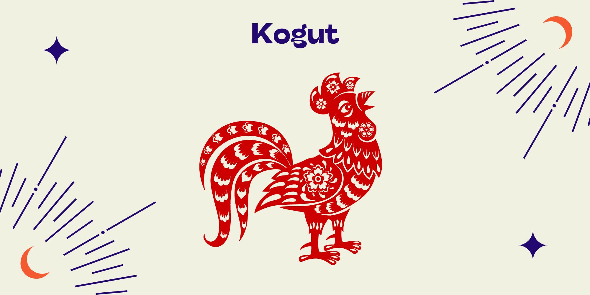 Kogut – charakterystyka chińskiego znaku zodiaku